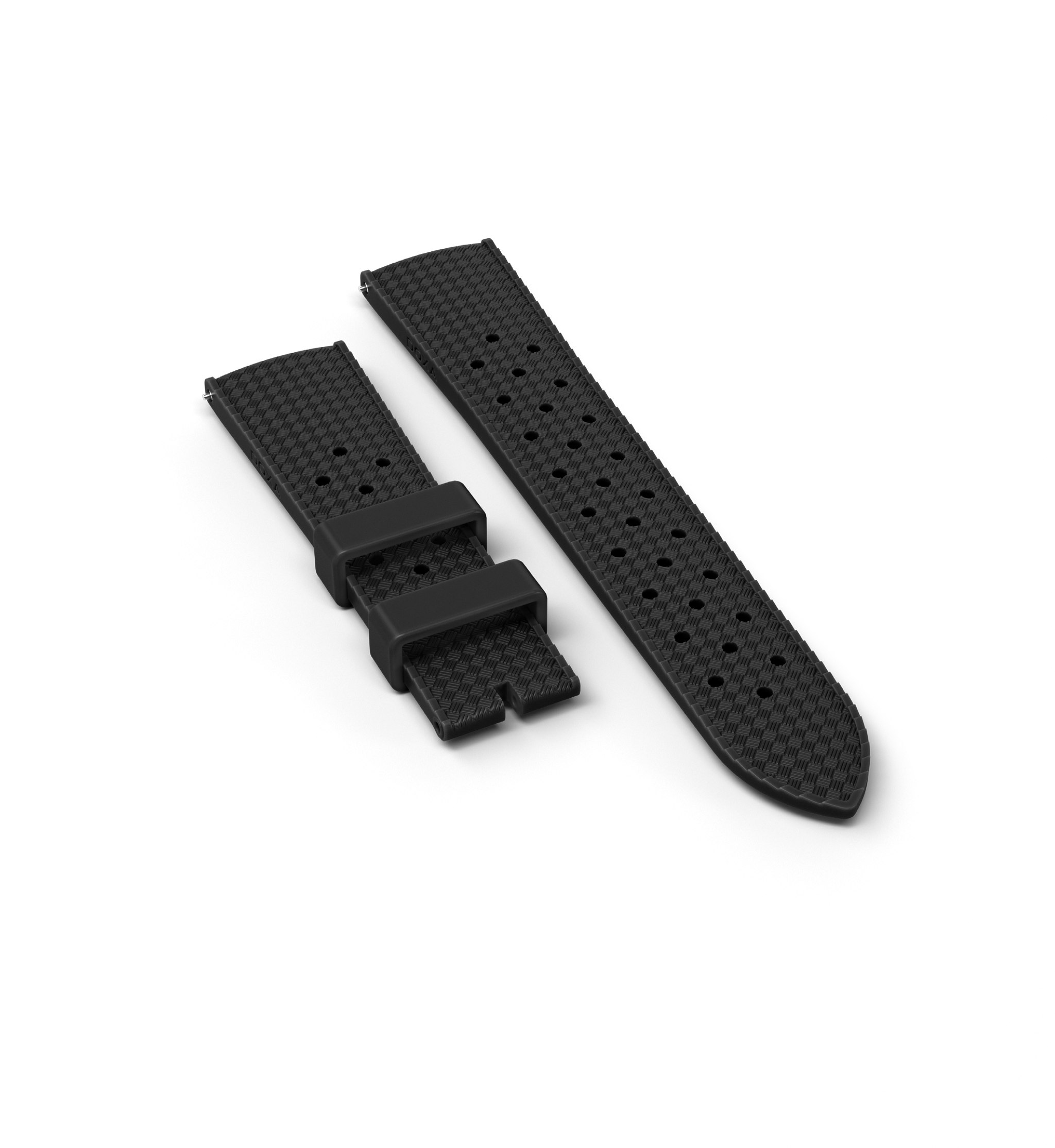 SUB 200 II Rubber strap, Black